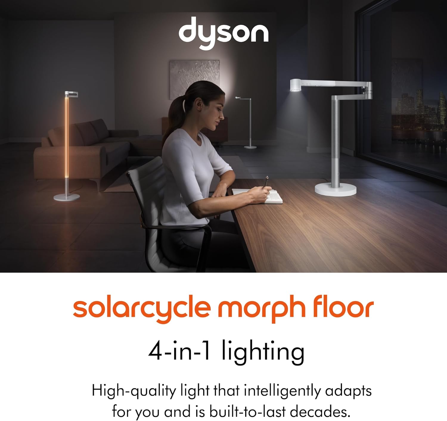Đèn sàn cao cấp Dyson Solarcycle Morph Floor Light